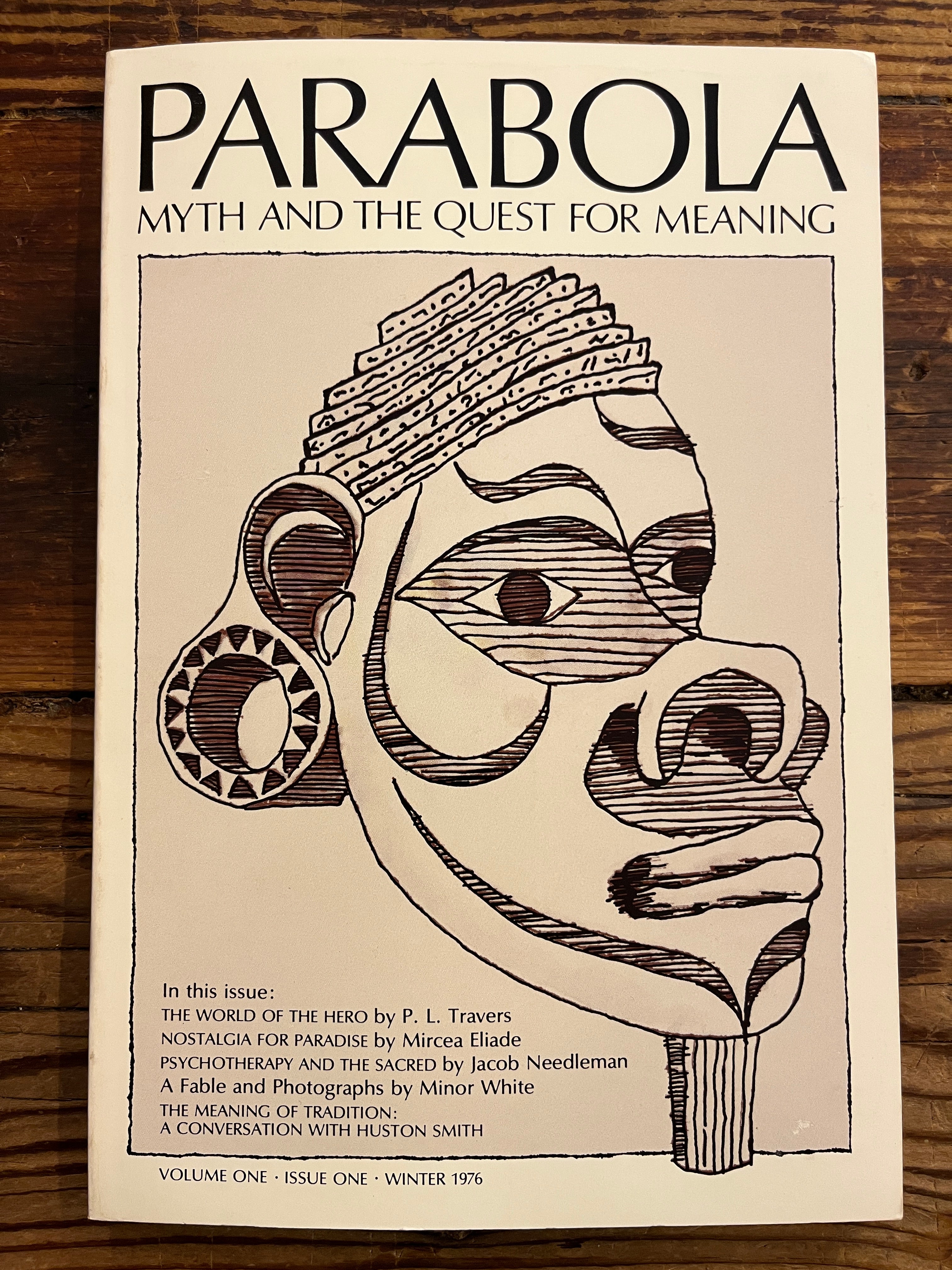 Parabola, Myth and the Quest for meaning, Volume One, Issue One, Winte ...