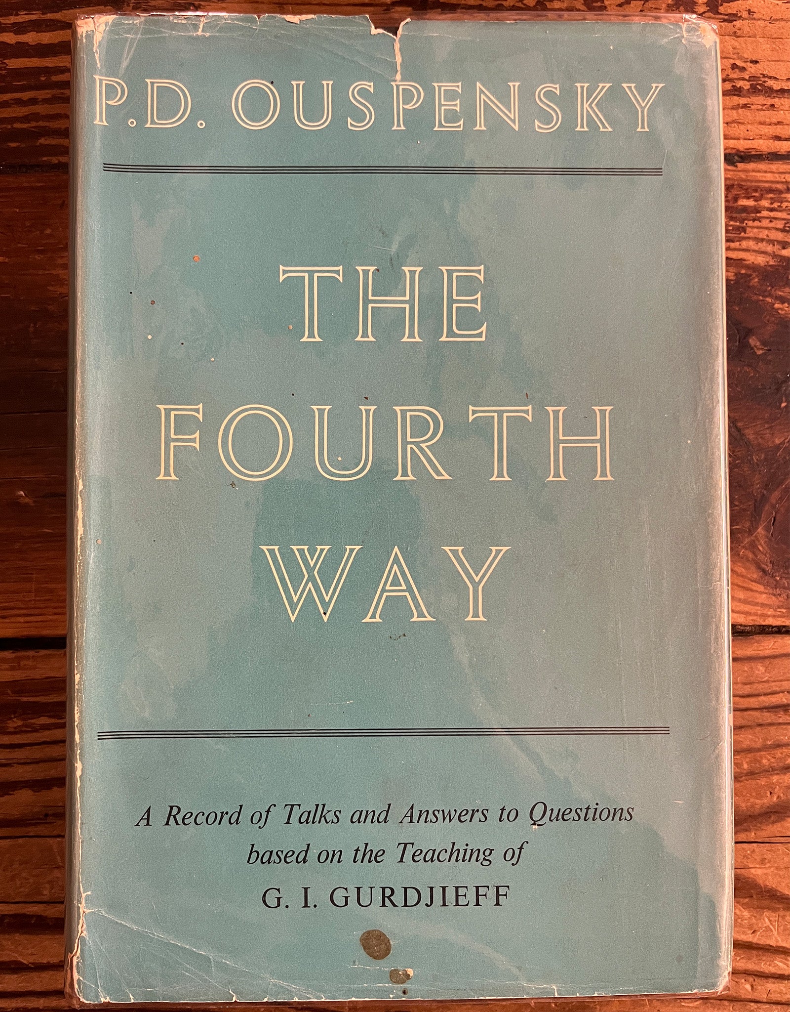 The Fourth Way, P.D. Ouspensky, First Edition – Eureka Editions